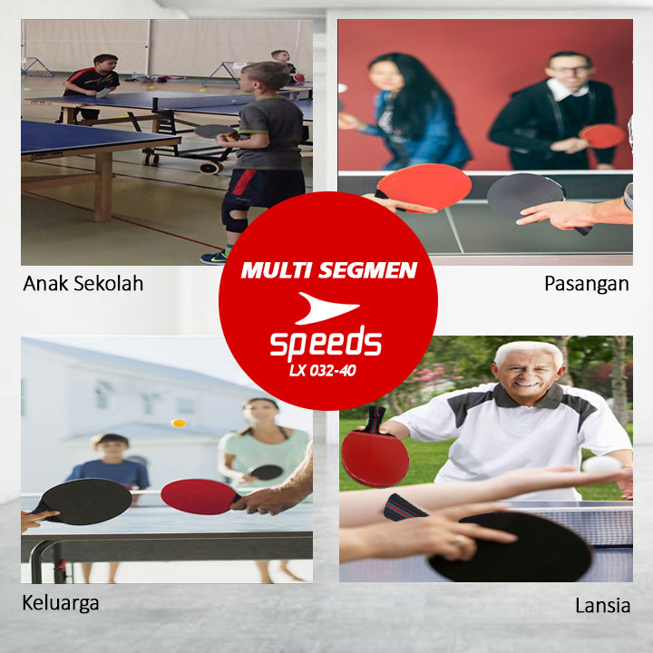 SPEEDS Bat / bad Tenis Meja / Pingpong Isi 1, Barang bagus, Karet, Tahan lama. 032-40 - Speeds ...