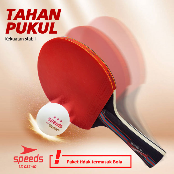 SPEEDS Bat / bad Tenis Meja / Pingpong Isi 1, Barang bagus, Karet, Tahan lama. 032-40 - Speeds ...