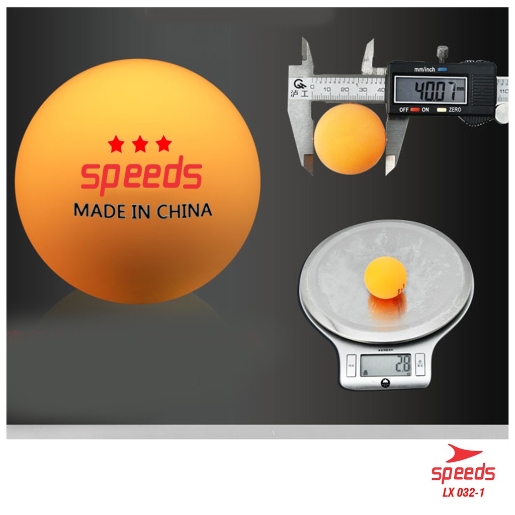 SPEEDS Bola PingPong Bola Tenis Meja Tennis Table Ball Bola Pingpong Tenis Meja 032-01 - Speeds ...