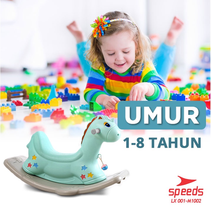 SPEEDS Mainan Anak Kuda Kudaan Mainan Kuda Model Kuda Mainan Anak ...