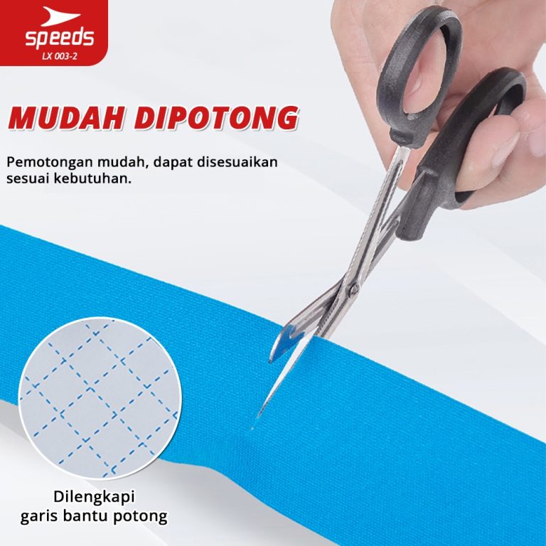 SPEEDS Kinesio Tape Kinesiology Tape Sport And Therapy Tapping Plester Elastis Untuk Otot 003 ...
